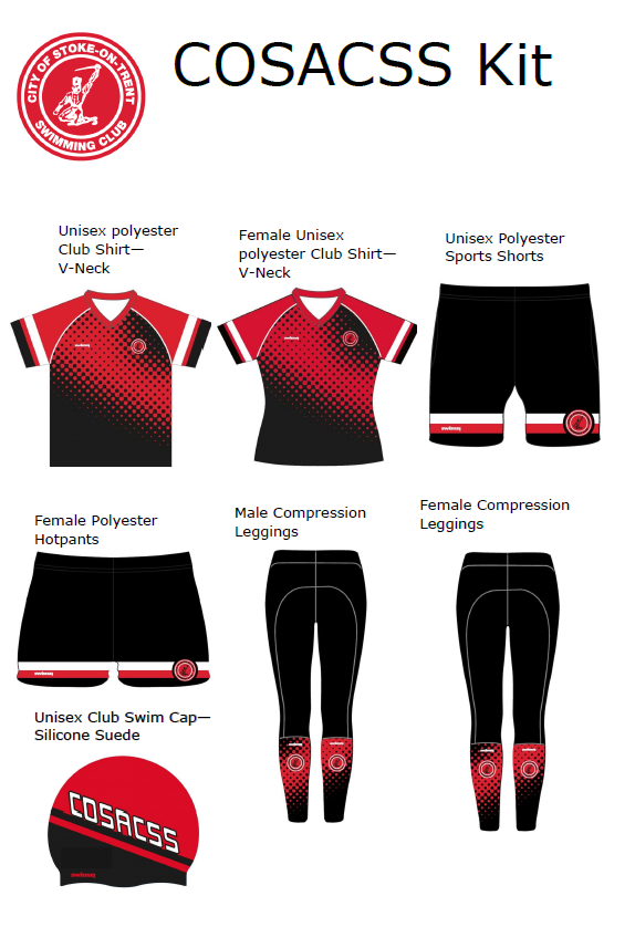 Club Kit COSACSS Swimming Club